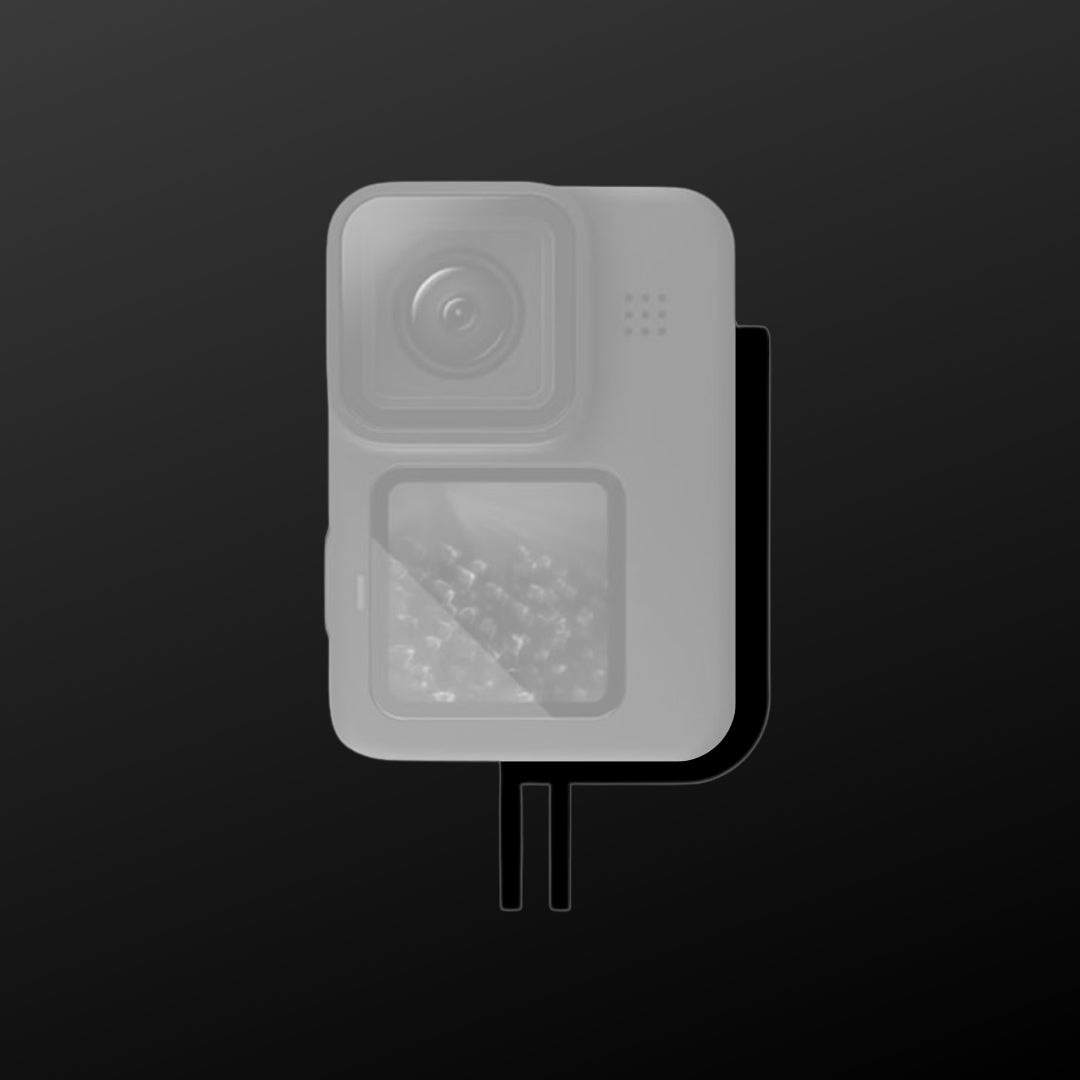 Low Profile 90 Degree Vertical Mounting Bracket for GoPro Hero 9/10/11 ...